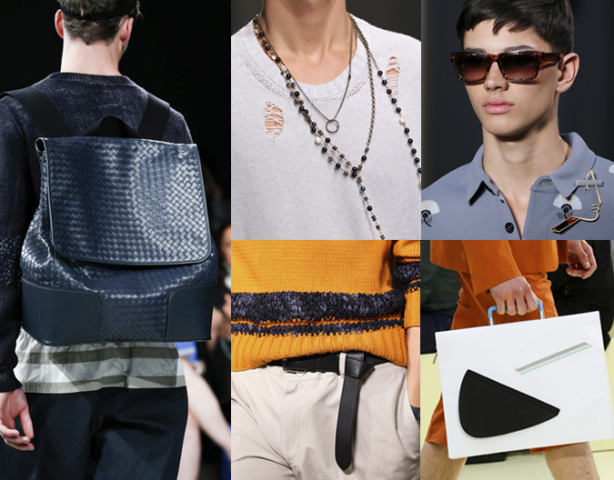 Accesorios para hombres, tendencias p/v 2015