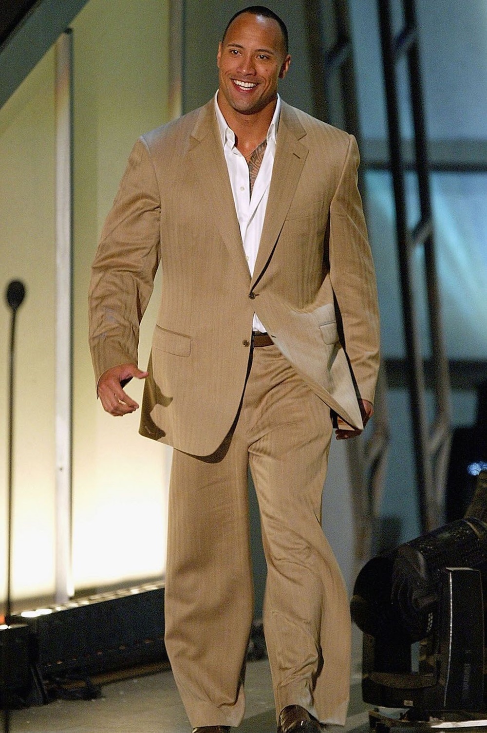 La evolución del estilo de Dwayne Johnson